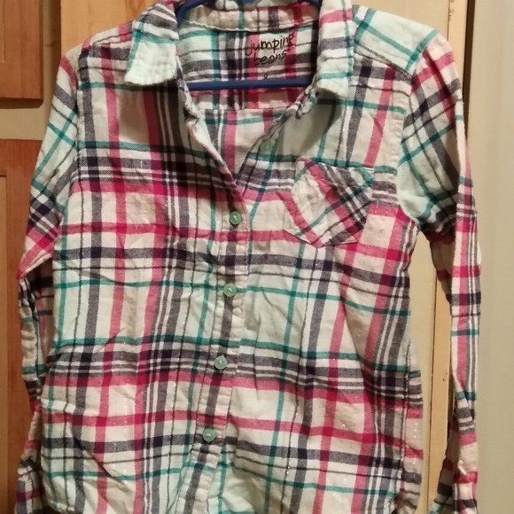 jumping beans | Shirts & Tops | Jumping Bean Button Up Euc | Poshmark